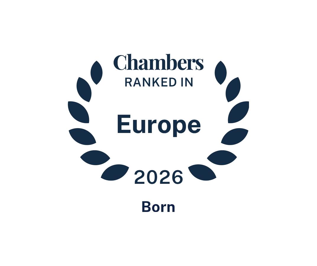 Born Maintains Top Positions in Chambers Europe | Born Law